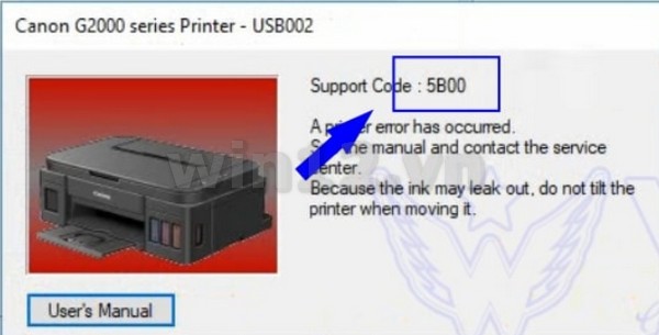 How to Reset Canon G1010 – G2010 – G3010 Printers with Error 5B00 ...